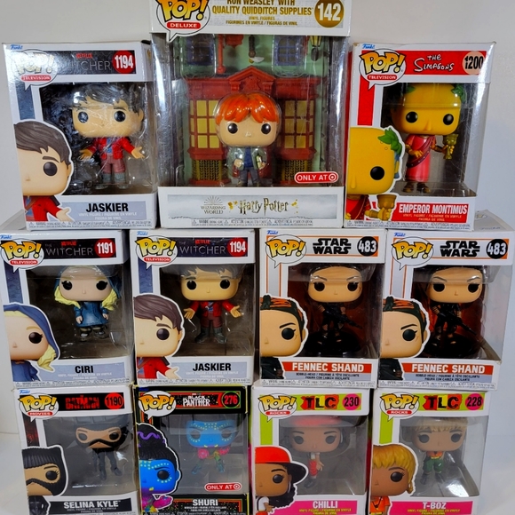 Funko | Other | Lot Of 1 Funk Pop The Batman The Witcher The Simpsons ...